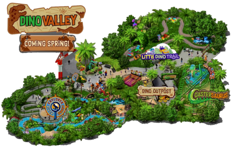 Dino Valley at LEGOLAND California: A Jurassic Adventure
